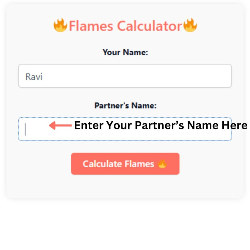 FLAMES Calculator