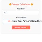 FLAMES Calculator