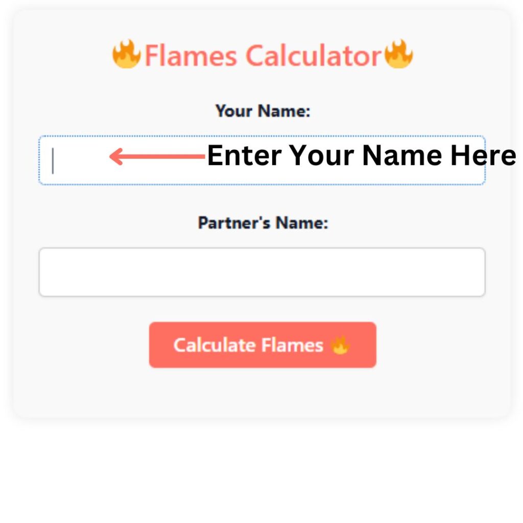FLAMES Calculator