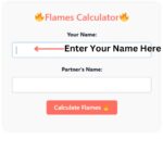 FLAMES Calculator