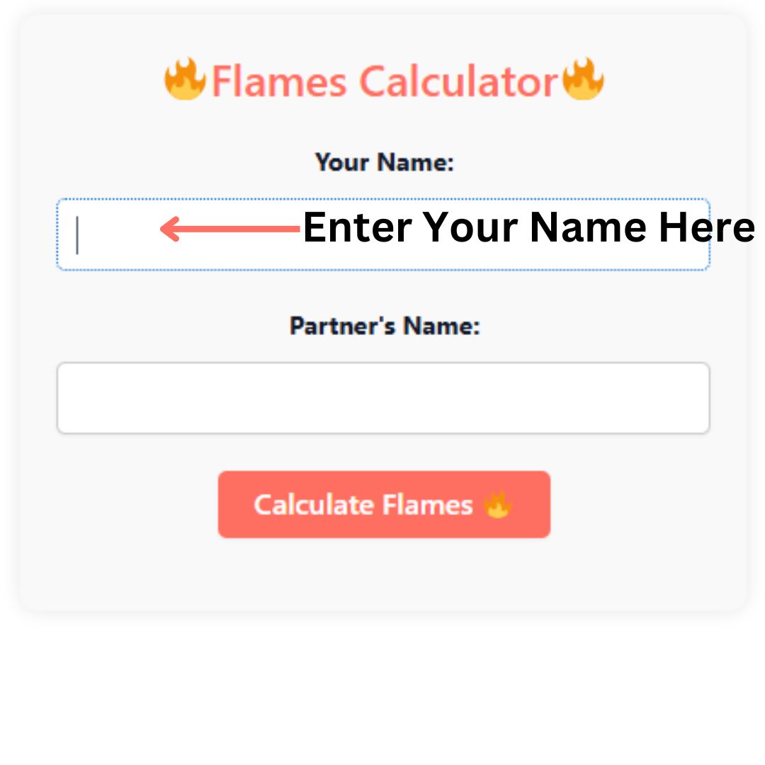FLAMES Calculator